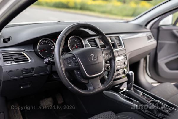 White Peugeot 508 2014 in Tallinn, with an engine capacity of 1.60 L and mileage of 114 thousand km for 5998 €, photo 7 on AUTOMOTO.COM.LV