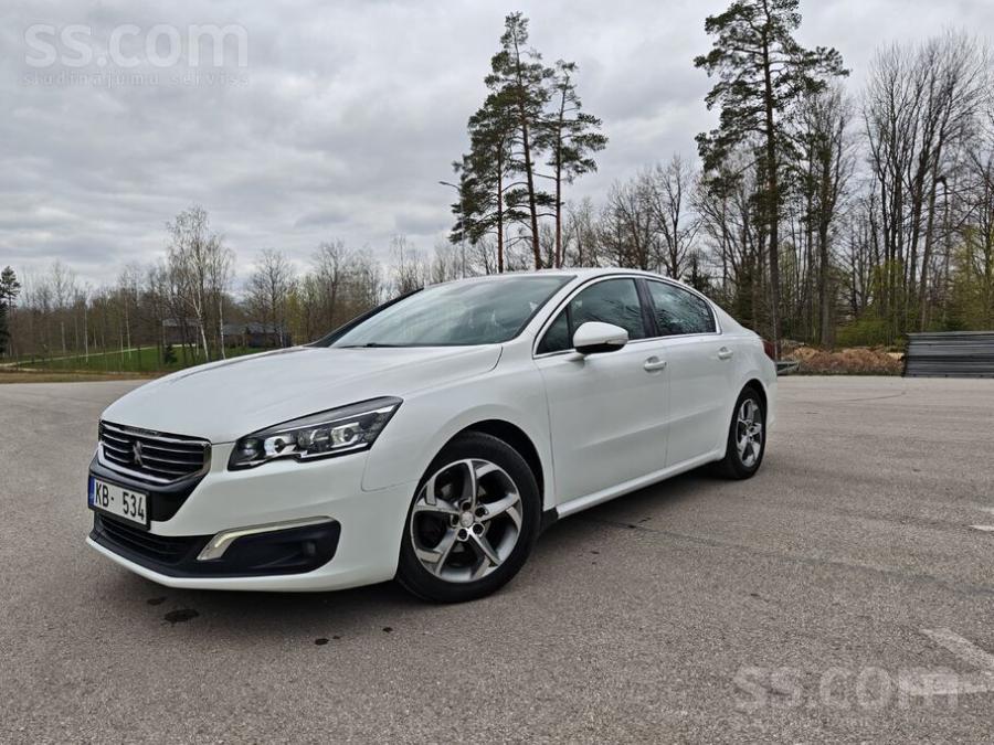 Balts Peugeot 508 2015 Madona, ar dzinēja tilpumu 1.60 L un nobraukumu 236 tūkst. km par 7300 €, foto 3 vietnē AUTOMOTO.COM.LV