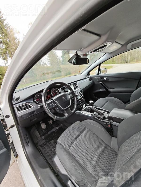 Balts Peugeot 508 2015 Madona, ar dzinēja tilpumu 1.60 L un nobraukumu 236 tūkst. km par 7300 €, foto 7 vietnē AUTOMOTO.COM.LV