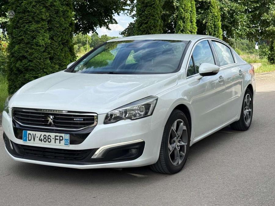 Белый Пежо 508 2015 в Таураге, объемом двигателя 2.00 л и пробегом 224 тыс. км за 5300 €, фото 1 на AUTOMOTO.COM.LV
