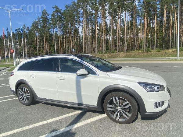 White Peugeot 508 2016 in Riga, with an engine capacity of 2.00 L and mileage of 120 thousand km for 11500 €, photo 1 on AUTOMOTO.COM.LV