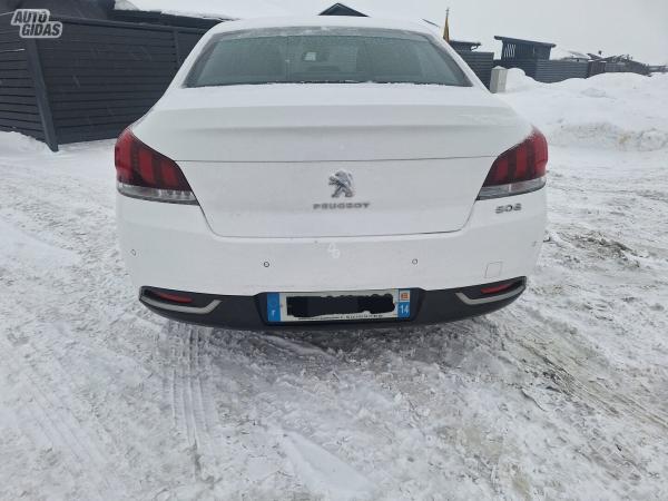 White Peugeot 508 2016 in Klaipeda, with an engine capacity of 1.60 L and mileage of 251 thousand km for 5600 €, photo 6 on AUTOMOTO.COM.LV