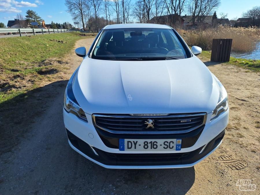 White Peugeot 508 2016 in Klaipeda, with an engine capacity of 1.60 L and mileage of 258 thousand km for 5450 €, photo 1 on AUTOMOTO.COM.LV
