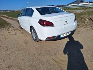 White Peugeot 508 2016 in Klaipeda, with an engine capacity of 1.60 L and mileage of 258 thousand km for 5450 €, photo 9 on AUTOMOTO.COM.LV