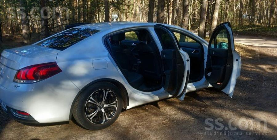 Balts Peugeot 508 2016 Rīga, ar dzinēja tilpumu 1.60 L un nobraukumu 390 tūkst. km par 3900 €, foto 7 vietnē AUTOMOTO.COM.LV