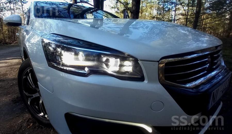 Balts Peugeot 508 2016 Rīga, ar dzinēja tilpumu 1.60 L un nobraukumu 390 tūkst. km par 3900 €, foto 8 vietnē AUTOMOTO.COM.LV