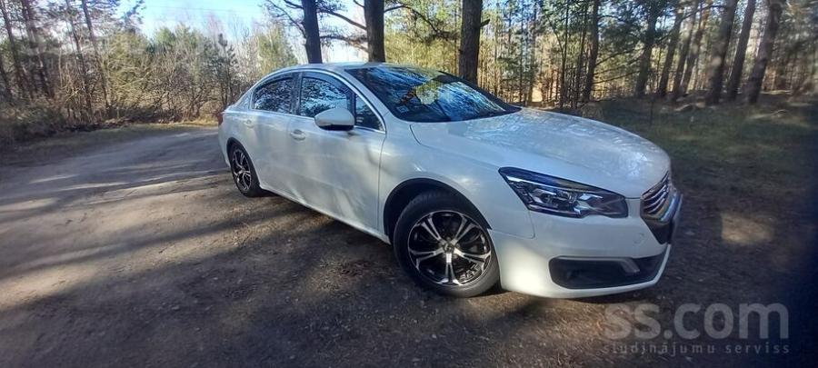 Balts Peugeot 508 2016 Rīga, ar dzinēja tilpumu 1.60 L un nobraukumu 390 tūkst. km par 3900 €, foto 12 vietnē AUTOMOTO.COM.LV