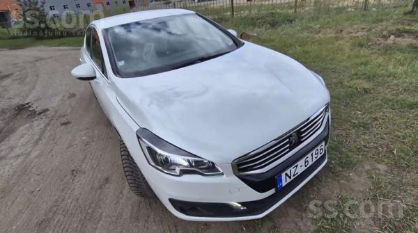 Balts Peugeot 508 2016 Daugavpils, ar dzinēja tilpumu 1.60 L un nobraukumu 234 tūkst. km par 7500 €, foto 1 vietnē AUTOMOTO.COM.LV