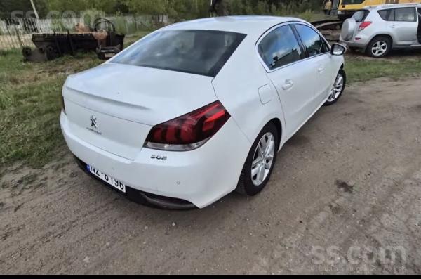 Balts Peugeot 508 2016 Daugavpils, ar dzinēja tilpumu 1.60 L un nobraukumu 234 tūkst. km par 7500 €, foto 3 vietnē AUTOMOTO.COM.LV