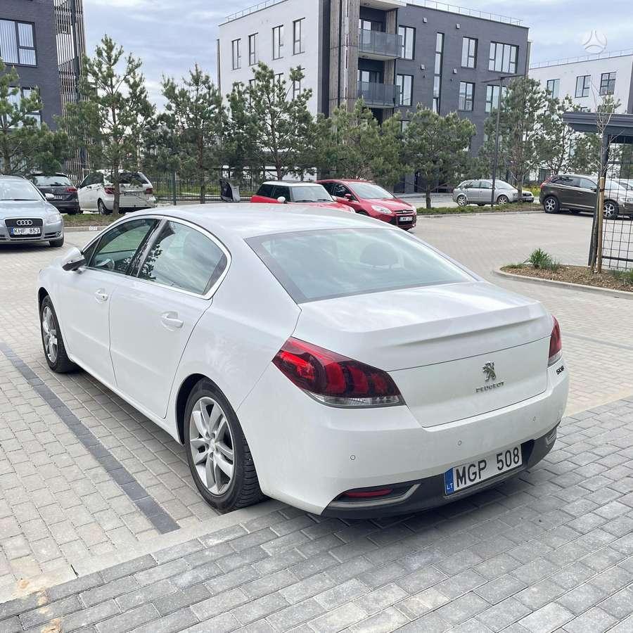 White Peugeot 508 2016 in Vilnius, with an engine capacity of 1.56 L and mileage of 257 thousand km for 4500 €, photo 1 on AUTOMOTO.COM.LV