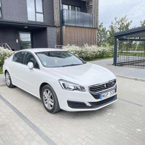 White Peugeot 508 2016 in Vilnius, with an engine capacity of 1.56 L and mileage of 257 thousand km for 4500 €, photo 4 on AUTOMOTO.COM.LV