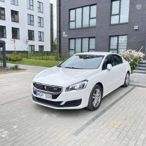 White Peugeot 508 2016 in Vilnius, with an engine capacity of 1.56 L and mileage of 257 thousand km for 4500 €, photo 5 on AUTOMOTO.COM.LV