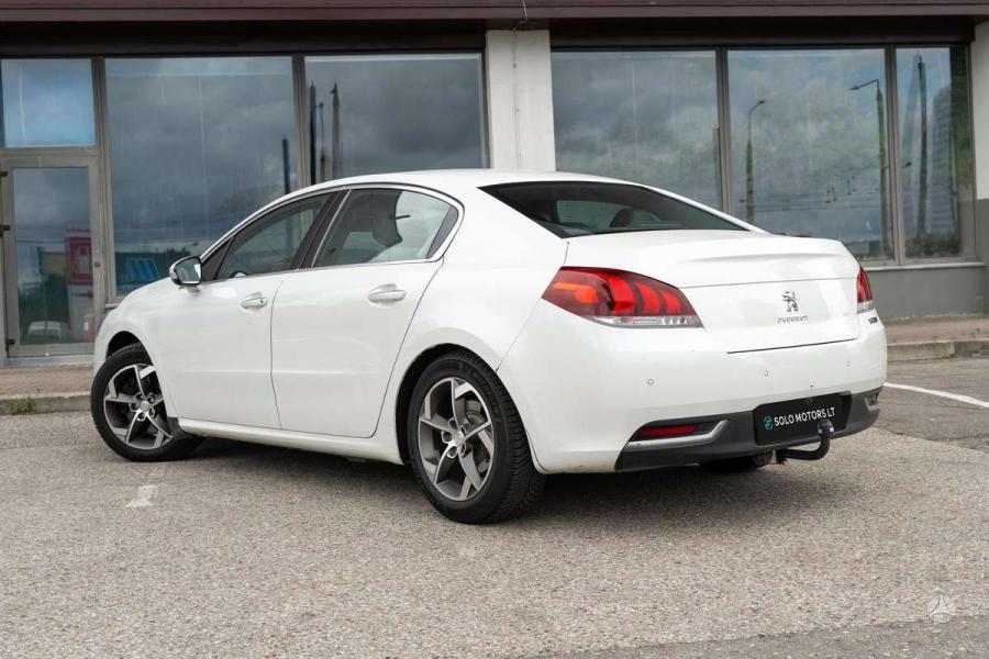 Balts Peugeot 508 2016 Viļņa, ar dzinēja tilpumu 2.00 L un nobraukumu 231 tūkst. km par 6000 €, foto 4 vietnē AUTOMOTO.COM.LV