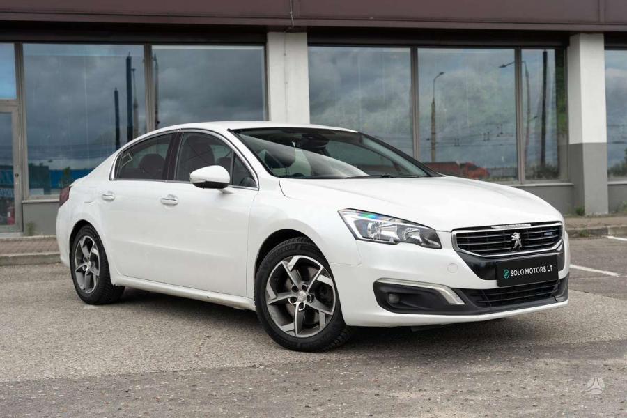 Balts Peugeot 508 2016 Viļņa, ar dzinēja tilpumu 2.00 L un nobraukumu 231 tūkst. km par 6000 €, foto 7 vietnē AUTOMOTO.COM.LV