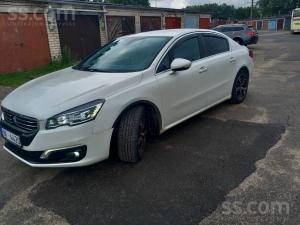 White Peugeot 508 2016 in Riga, with an engine capacity of 1.60 L and mileage of 395 thousand km for 3900 €, photo  on AUTOMOTO.COM.LV