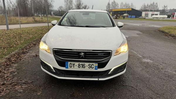 White Peugeot 508 2017 in Taurage, with an engine capacity of 1.56 L and mileage of 255 thousand km for 5400 €, photo 1 on AUTOMOTO.COM.LV