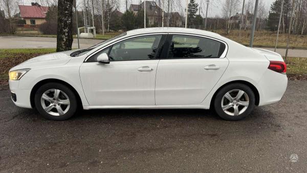White Peugeot 508 2017 in Taurage, with an engine capacity of 1.56 L and mileage of 255 thousand km for 5400 €, photo 5 on AUTOMOTO.COM.LV
