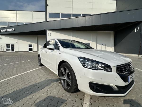 White Peugeot 508 2017 in Taurage, with an engine capacity of 2.00 L and mileage of 249 thousand km for 6800 €, photo 3 on AUTOMOTO.COM.LV