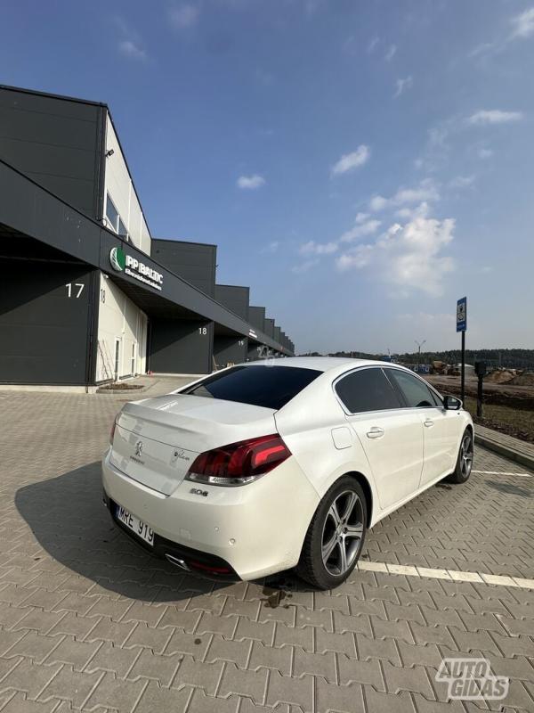 White Peugeot 508 2017 in Taurage, with an engine capacity of 2.00 L and mileage of 249 thousand km for 6800 €, photo 4 on AUTOMOTO.COM.LV