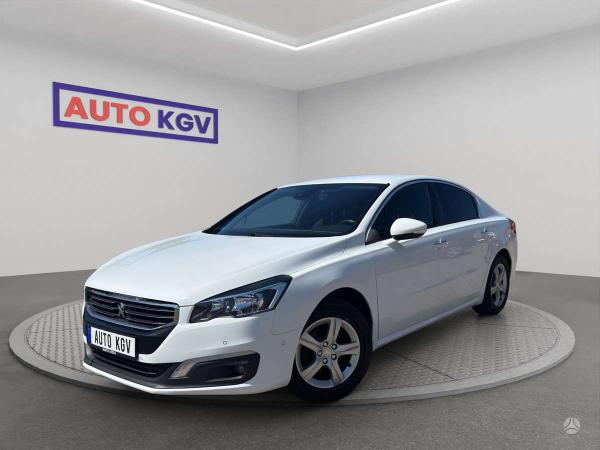 White Peugeot 508 2017 in Klaipeda, with an engine capacity of 1.60 L and mileage of 326 thousand km for 6299 €, photo 1 on AUTOMOTO.COM.LV