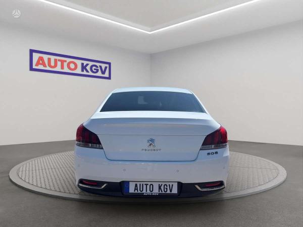 White Peugeot 508 2017 in Klaipeda, with an engine capacity of 1.60 L and mileage of 326 thousand km for 6299 €, photo 4 on AUTOMOTO.COM.LV