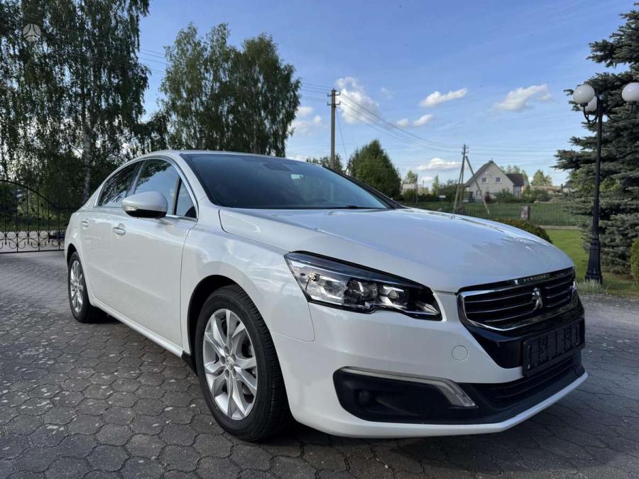 Balts Peugeot 508 2017 Kauņa, ar dzinēja tilpumu 1.60 L un nobraukumu 89 tūkst. km par 7500 €, foto 3 vietnē AUTOMOTO.COM.LV