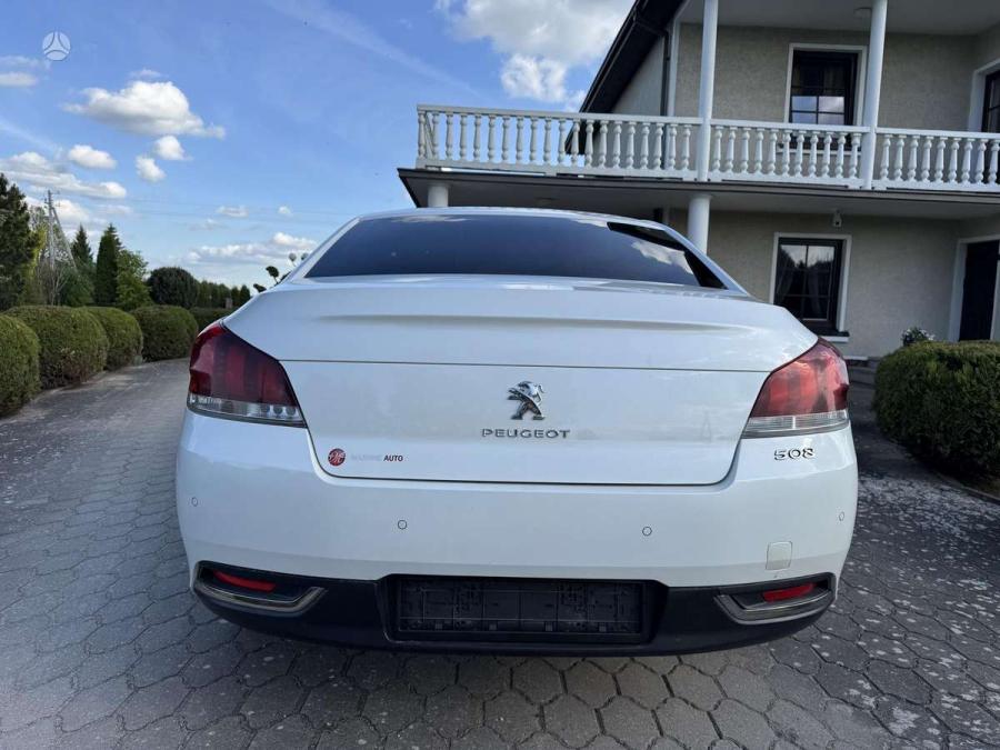 Balts Peugeot 508 2017 Kauņa, ar dzinēja tilpumu 1.60 L un nobraukumu 89 tūkst. km par 7500 €, foto 6 vietnē AUTOMOTO.COM.LV