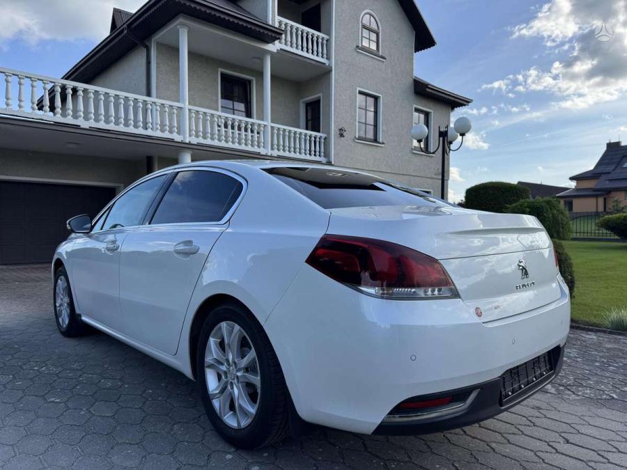 Balts Peugeot 508 2017 Kauņa, ar dzinēja tilpumu 1.60 L un nobraukumu 89 tūkst. km par 7500 €, foto 7 vietnē AUTOMOTO.COM.LV