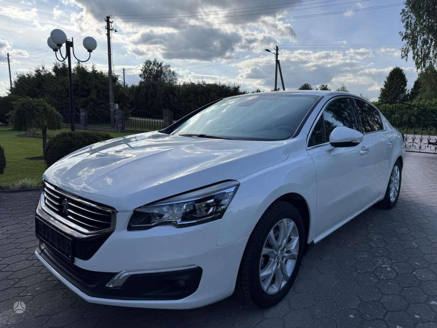 Balts Peugeot 508 2017 Kauņa, ar dzinēja tilpumu 1.60 L un nobraukumu 89 tūkst. km par 7500 €, foto 9 vietnē AUTOMOTO.COM.LV
