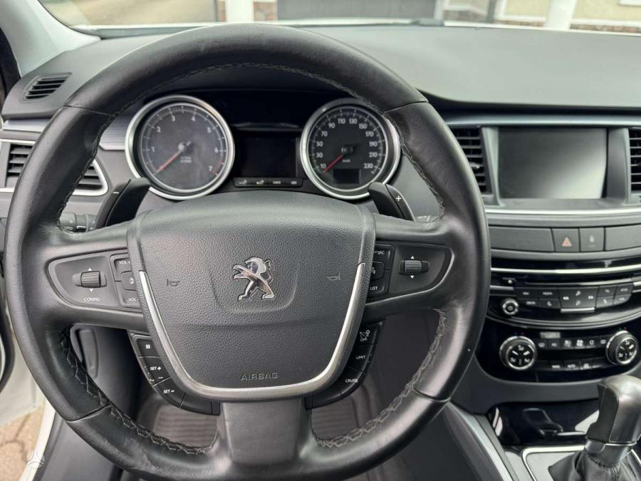 Balts Peugeot 508 2017 Kauņa, ar dzinēja tilpumu 1.60 L un nobraukumu 89 tūkst. km par 7500 €, foto 14 vietnē AUTOMOTO.COM.LV