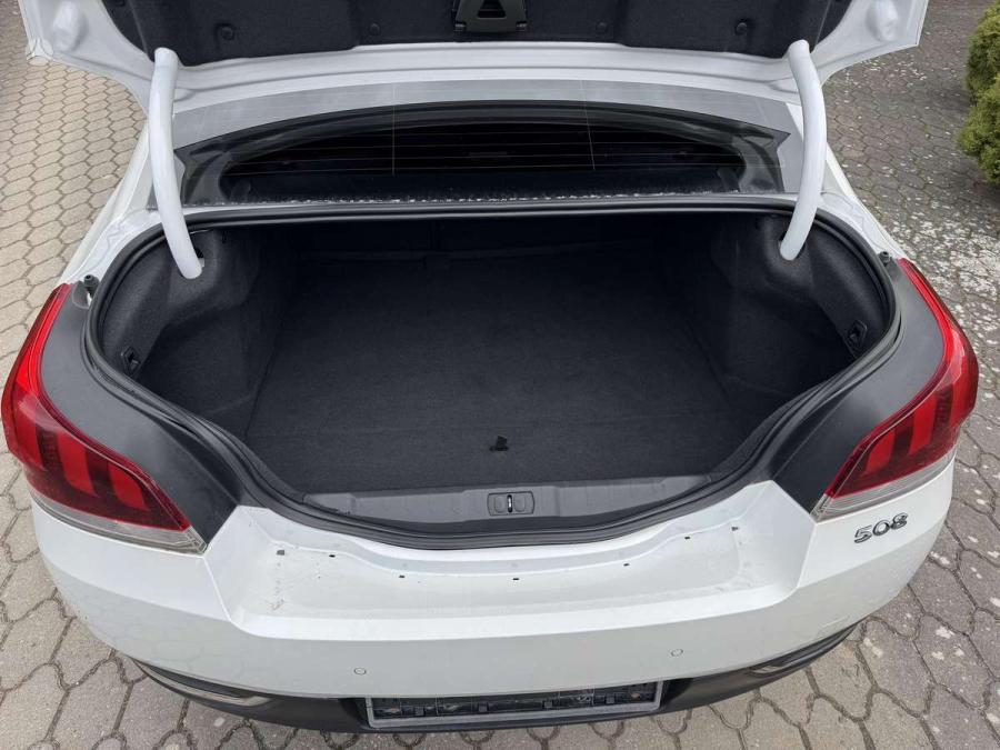 Balts Peugeot 508 2017 Kauņa, ar dzinēja tilpumu 1.60 L un nobraukumu 89 tūkst. km par 7500 €, foto 20 vietnē AUTOMOTO.COM.LV