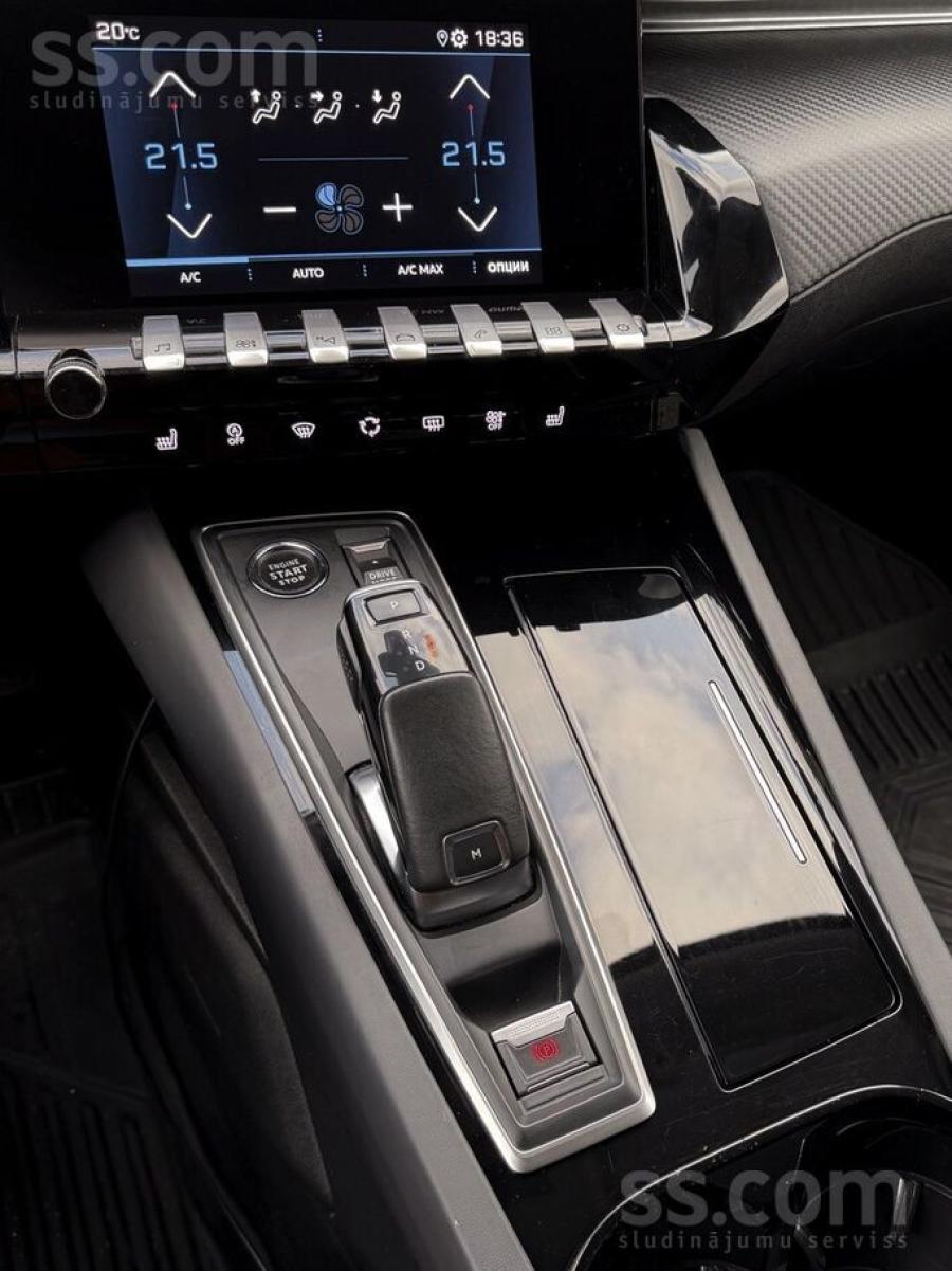 White Peugeot 508 2018 in Riga, with an engine capacity of 1.60 L and mileage of 149 thousand km for 13000 €, photo 7 on AUTOMOTO.COM.LV