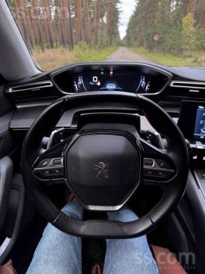 White Peugeot 508 2018 in Riga, with an engine capacity of 1.60 L and mileage of 149 thousand km for 13000 €, photo 10 on AUTOMOTO.COM.LV
