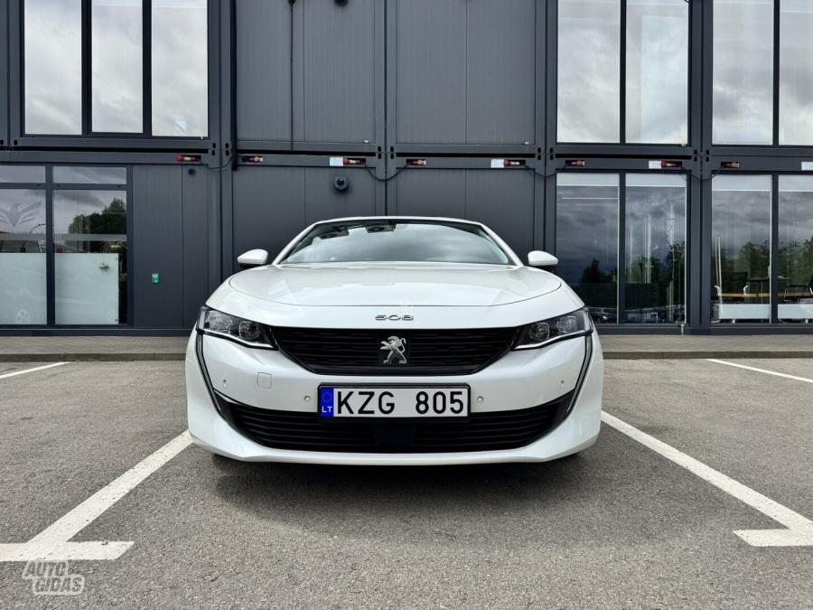 White Peugeot 508 2019 in Vilnius, with an engine capacity of 2.00 L and mileage of 122 thousand km for 18800 €, photo 3 on AUTOMOTO.COM.LV