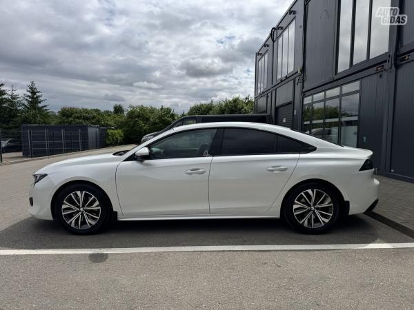 White Peugeot 508 2019 in Vilnius, with an engine capacity of 2.00 L and mileage of 122 thousand km for 18800 €, photo 5 on AUTOMOTO.COM.LV