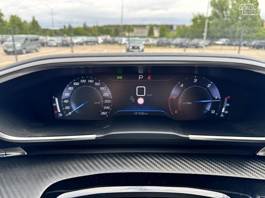 White Peugeot 508 2019 in Vilnius, with an engine capacity of 2.00 L and mileage of 122 thousand km for 18800 €, photo 14 on AUTOMOTO.COM.LV