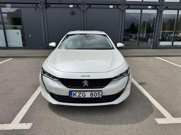 White Peugeot 508 2019 in Vilnius, with an engine capacity of 2.00 L and mileage of 123 thousand km for 18800 €, photo 2 on AUTOMOTO.COM.LV