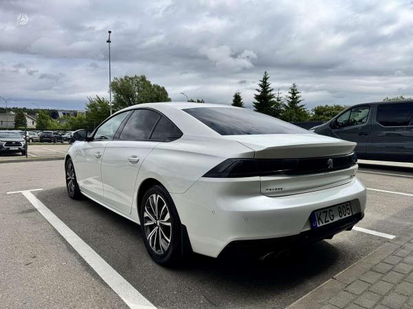 White Peugeot 508 2019 in Vilnius, with an engine capacity of 2.00 L and mileage of 123 thousand km for 18800 €, photo 6 on AUTOMOTO.COM.LV