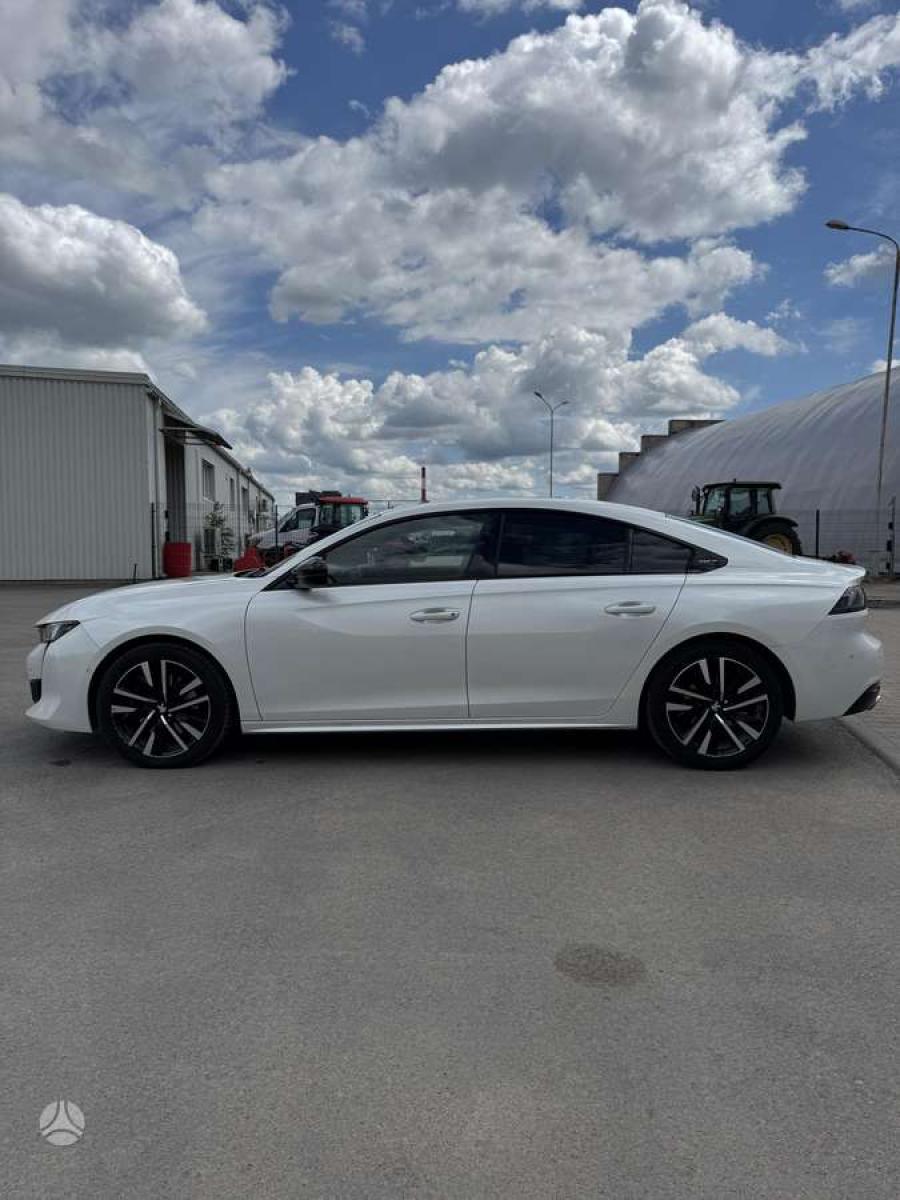 White Peugeot 508 2019 in Siauliai, with an engine capacity of 1.60 L and mileage of 175 thousand km for 15490 €, photo 4 on AUTOMOTO.COM.LV