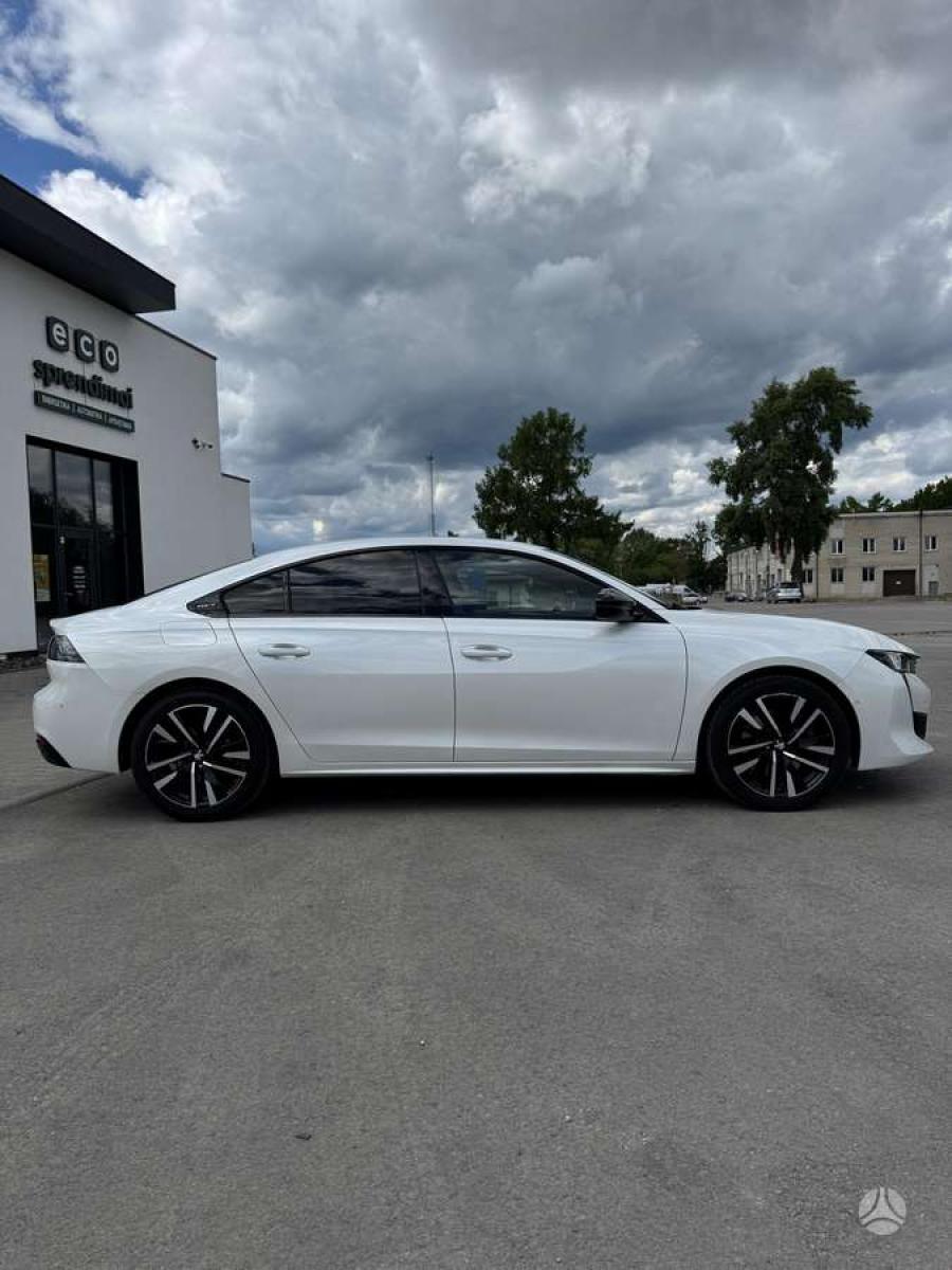 White Peugeot 508 2019 in Siauliai, with an engine capacity of 1.60 L and mileage of 175 thousand km for 15490 €, photo 5 on AUTOMOTO.COM.LV