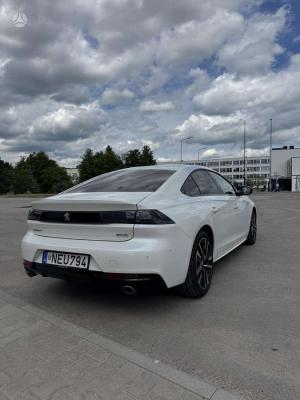 White Peugeot 508 2019 in Siauliai, with an engine capacity of 1.60 L and mileage of 175 thousand km for 15490 €, photo 6 on AUTOMOTO.COM.LV