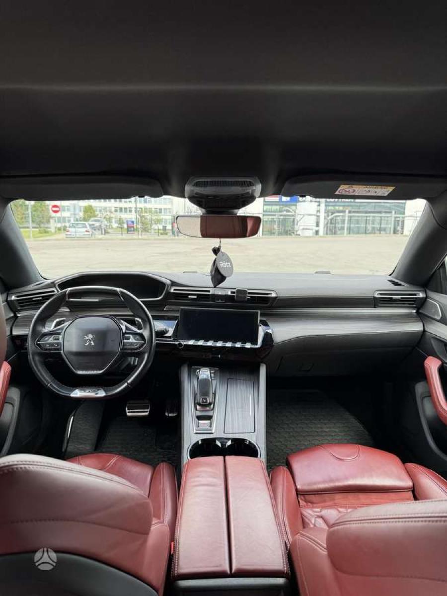 White Peugeot 508 2019 in Siauliai, with an engine capacity of 1.60 L and mileage of 175 thousand km for 15490 €, photo 10 on AUTOMOTO.COM.LV