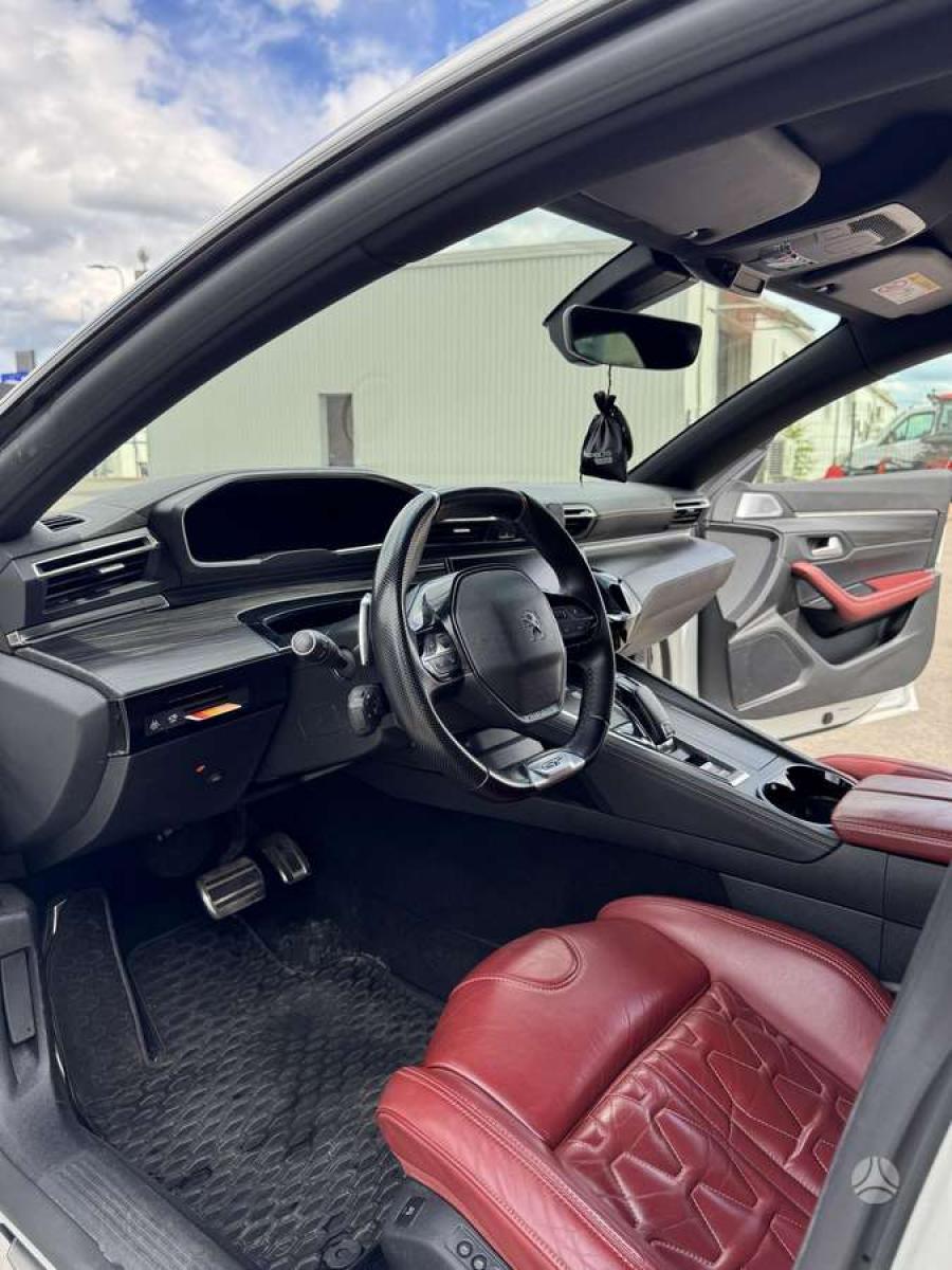 White Peugeot 508 2019 in Siauliai, with an engine capacity of 1.60 L and mileage of 175 thousand km for 15490 €, photo 13 on AUTOMOTO.COM.LV