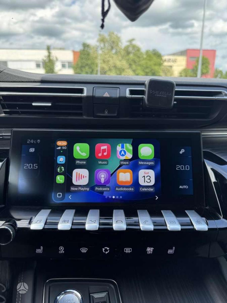 White Peugeot 508 2019 in Siauliai, with an engine capacity of 1.60 L and mileage of 175 thousand km for 15490 €, photo 19 on AUTOMOTO.COM.LV