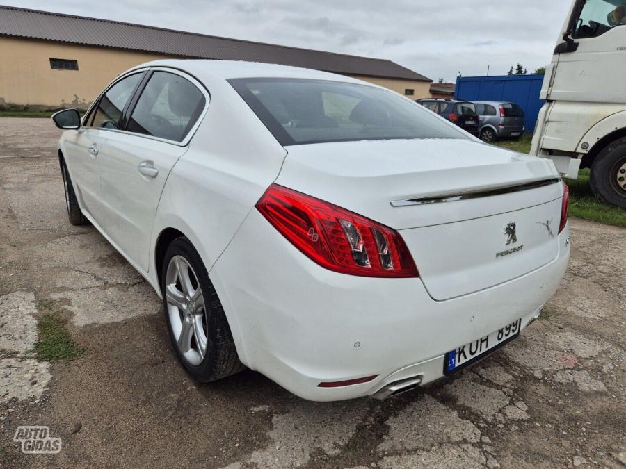 White Peugeot 508 2011 in Vilnius, with an engine capacity of 2.20 L and mileage of 305 thousand km for 3850 €, photo 2 on AUTOMOTO.COM.LV