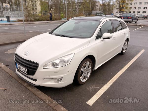 White Peugeot 508 2011 in Tallinn, with an engine capacity of 2.20 L and mileage of 192 thousand km for 4500 €, photo 1 on AUTOMOTO.COM.LV