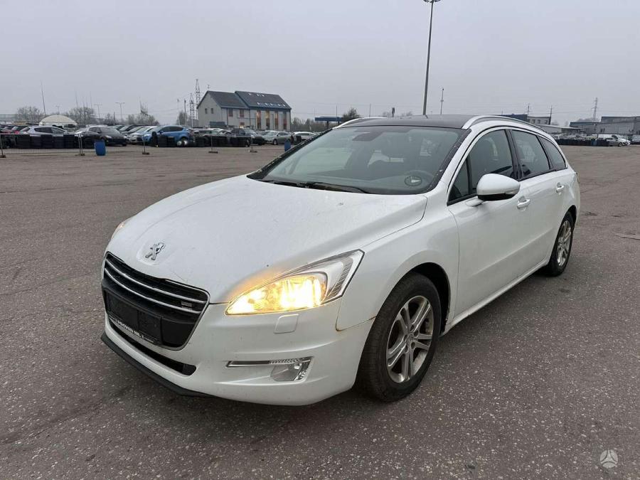 White Peugeot 508 2012 in Marijampole, with an engine capacity of 1.60 L and mileage of 133 thousand km for 2450 €, photo 1 on AUTOMOTO.COM.LV