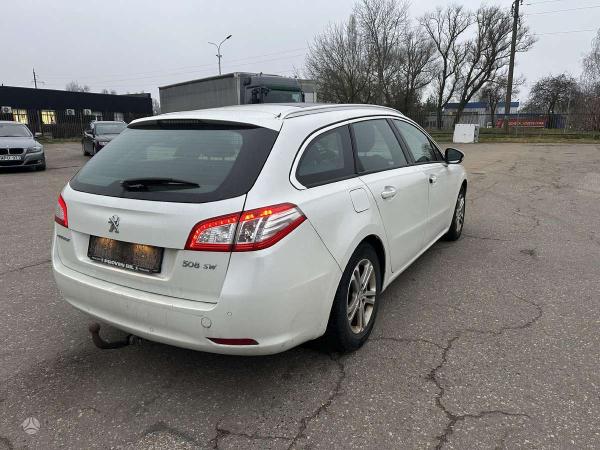 Balts Peugeot 508 2012 Marijampole, ar dzinēja tilpumu 1.60 L un nobraukumu 133 tūkst. km par 2450 €, foto 5 vietnē AUTOMOTO.COM.LV
