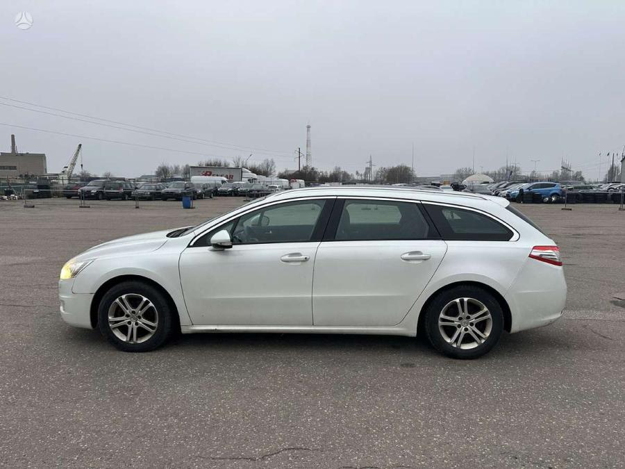 White Peugeot 508 2012 in Marijampole, with an engine capacity of 1.60 L and mileage of 133 thousand km for 2450 €, photo 7 on AUTOMOTO.COM.LV