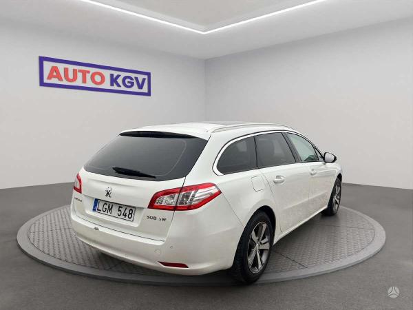 White Peugeot 508 2012 in Kaunas, with an engine capacity of 1.60 L and mileage of 362 thousand km for 3999 €, photo 5 on AUTOMOTO.COM.LV